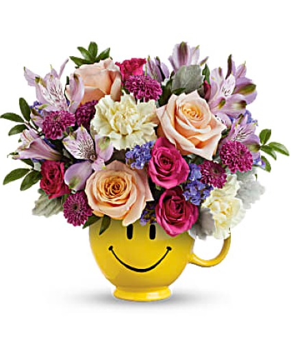 Embrace Happiness Bouquet Everyday in Destrehan, LA - Plantation Decor