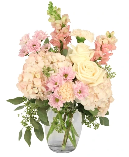 Prim & Proper Pastels Flower Arrangement in Redwood City, CA - PARADISE ...