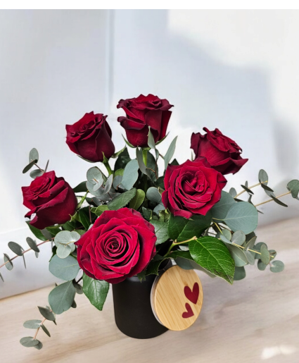 You are my Heart Vase Arrangement in Airdrie, AB - Flower Whispers